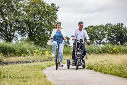 Hippe scootmobiel Joiny | Moderne, compacte e-trike